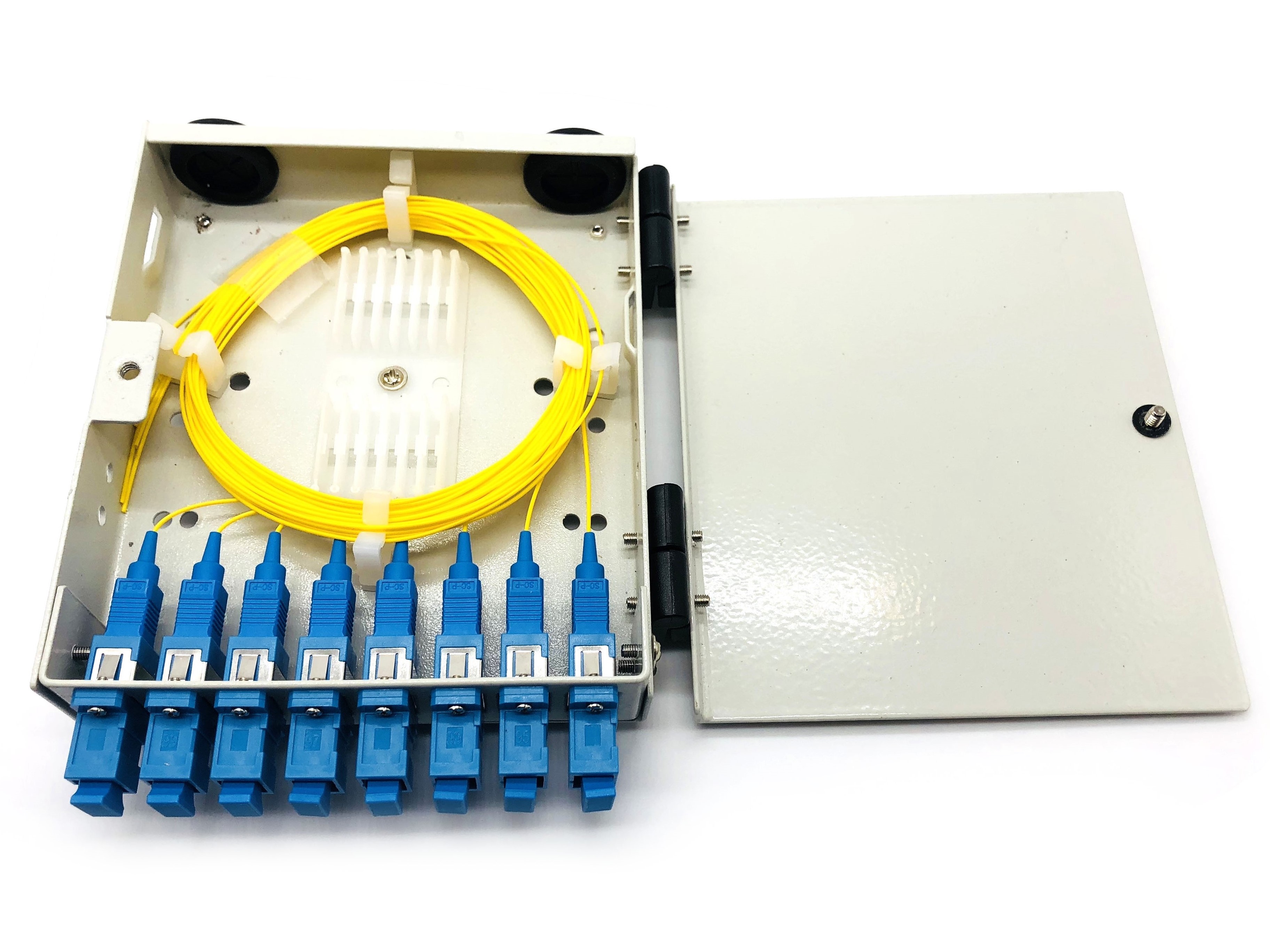 SC Fiber Optic 8 Port Fiber Patch Panel - SINDA